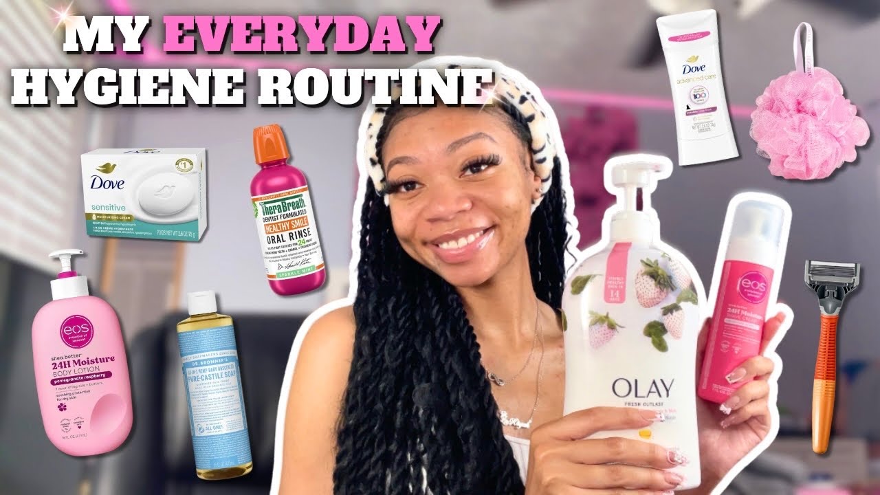 MY *EVERYDAY* FEMININE HYGIENE ROUTINE | tips, hygiene essentials ...