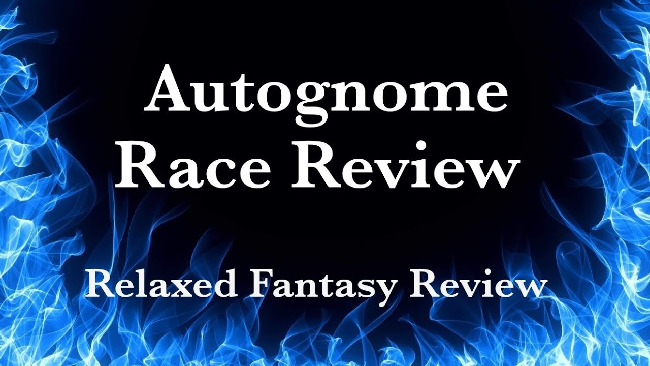 Autognome Race Review - DnD 5e - YouTube