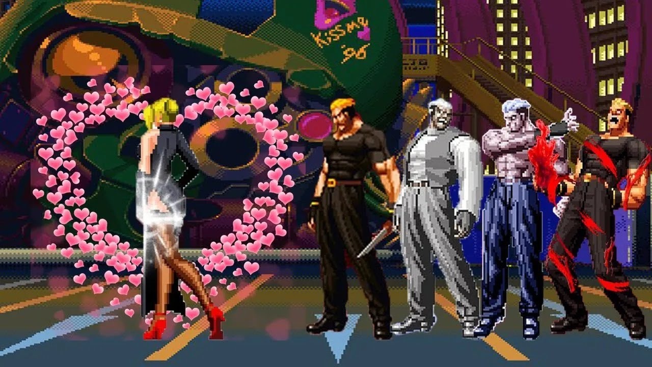 [Mugen KOF] Rose Willina Vs Yamazaki Team - YouTube