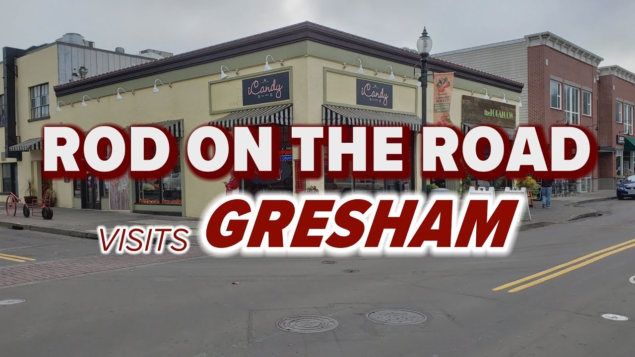 Rod on the Road visits downtown Gresham - YouTube