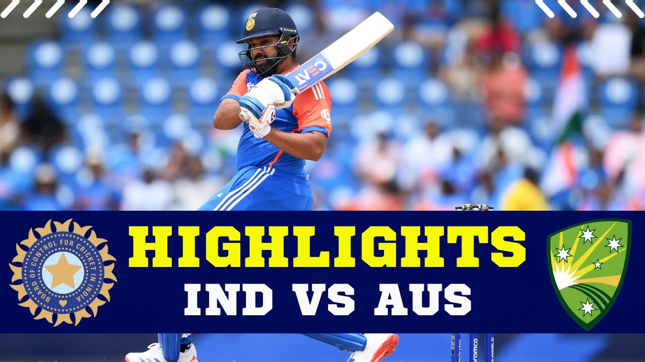 IND vs AUS Highlights | India vs Australia Highlights | T20 World Cup ...