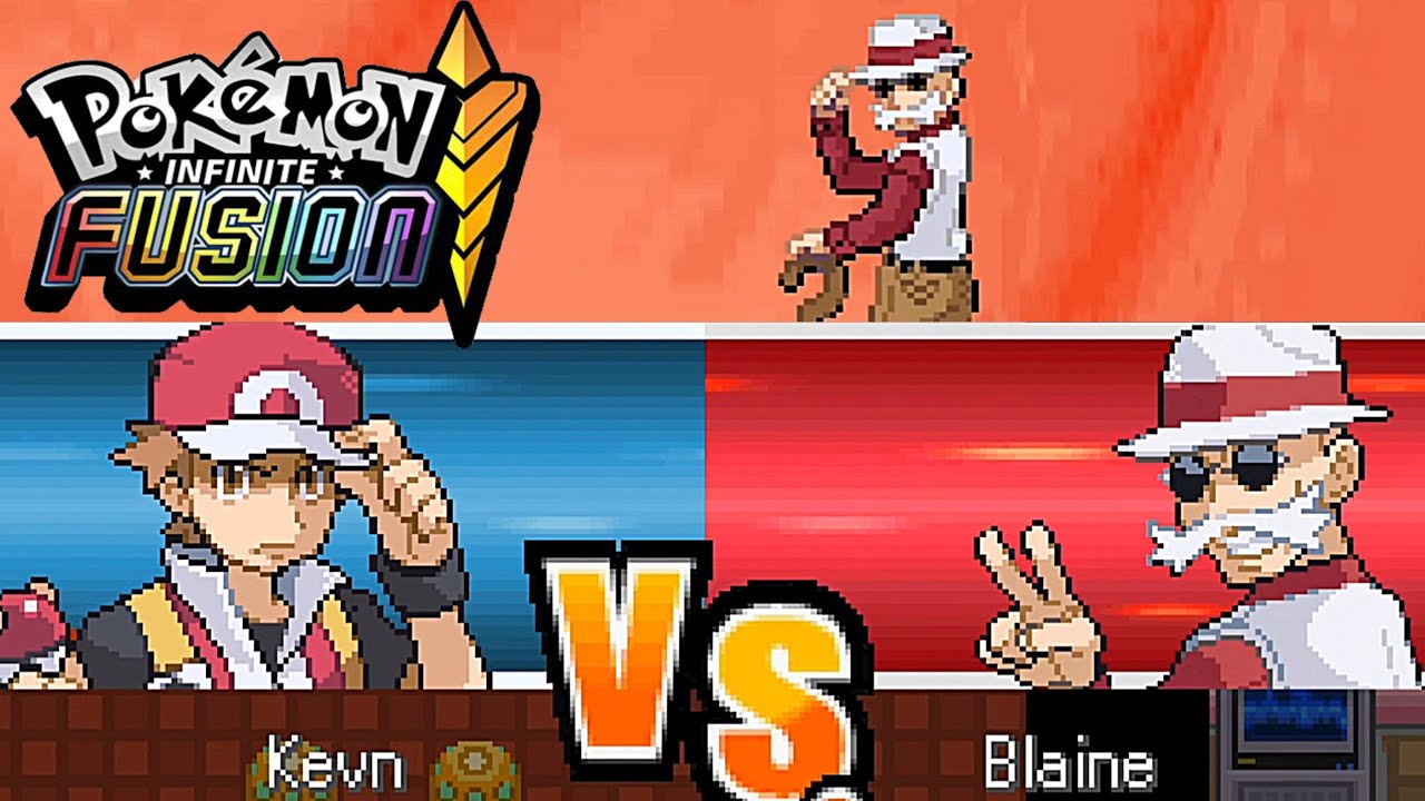 Defeating Gym Leader Blaine - Pokémon Infinite Fusion - YouTube