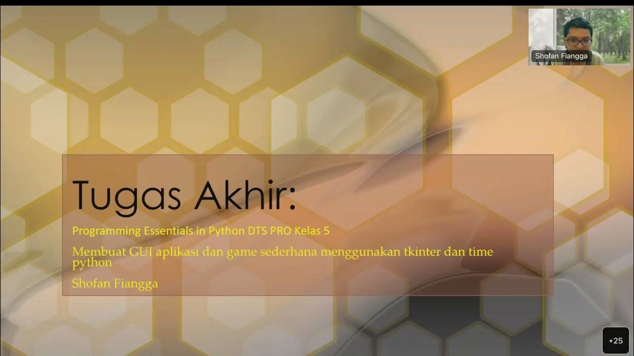 Pemrograman Visual - Membuat Aplikasi sederhana menggunakan Python ...