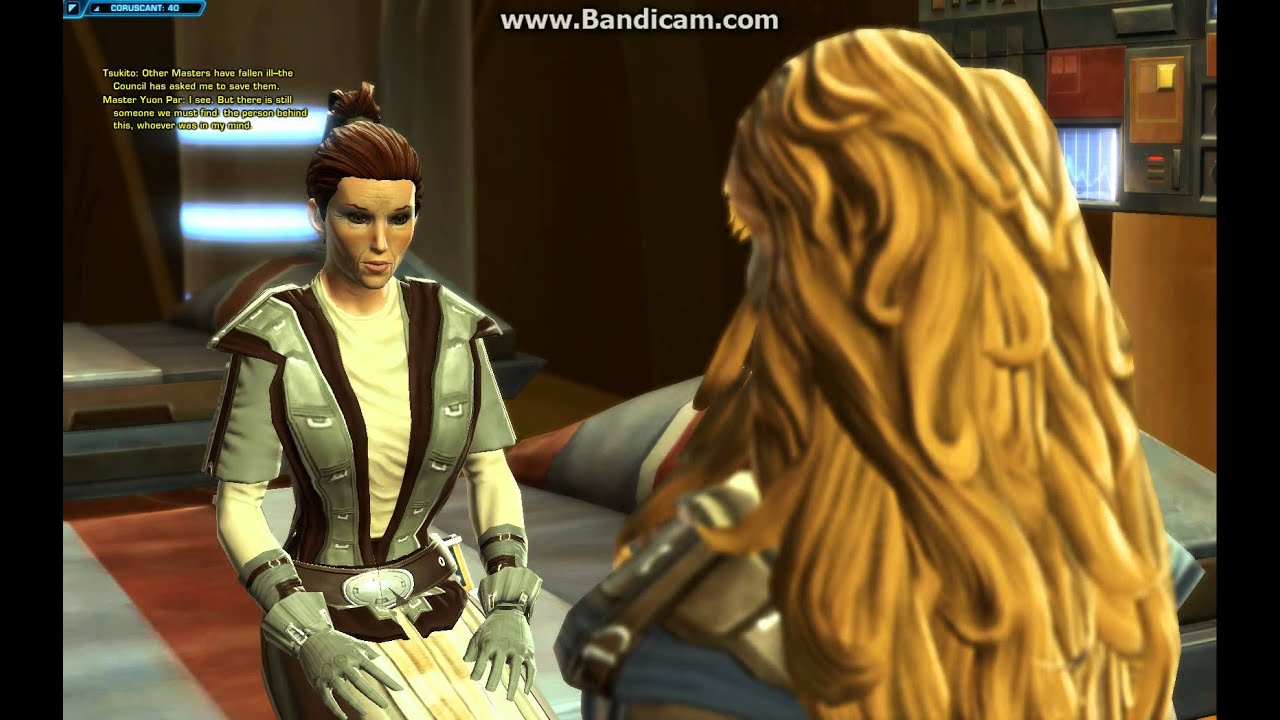 Swtor - Jedi Consular - Senate Tower cz. 2 - Coruscant - YouTube