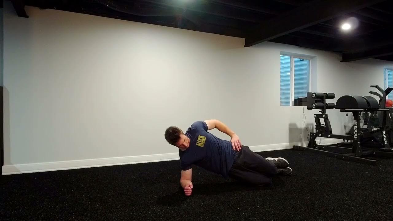 Kneeling Side Plank - YouTube