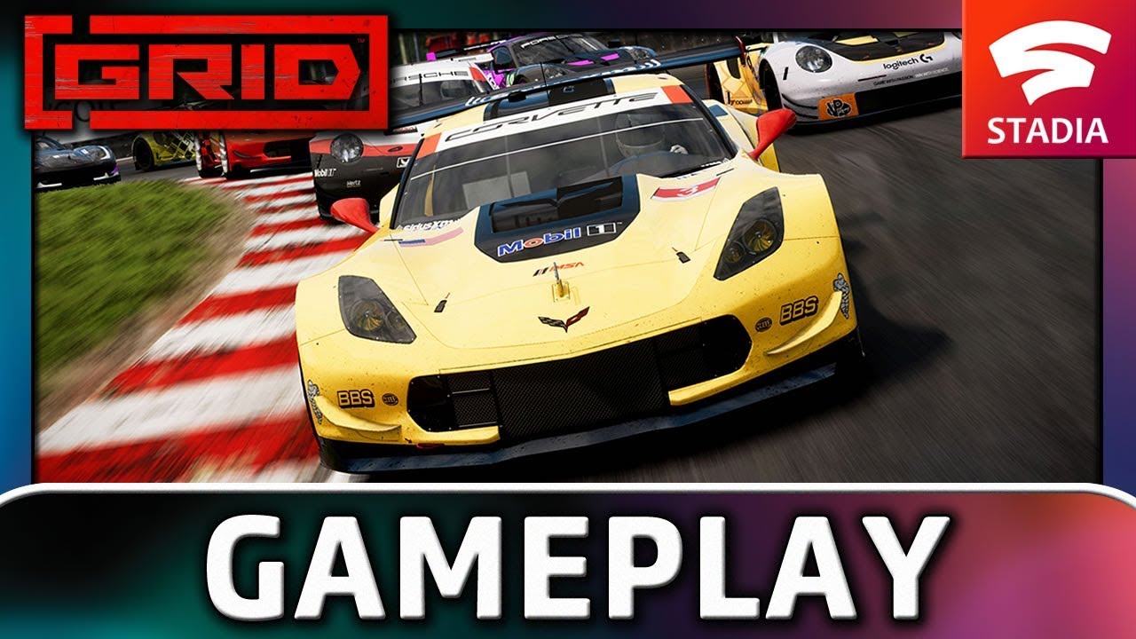 GRID | 10 Minutes of Gameplay on Stadia - YouTube