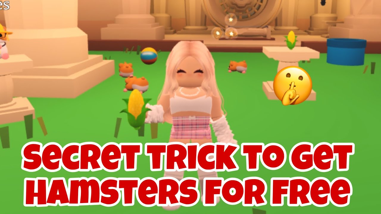 *HURRY* Do this to get Hamsters for free in adopt me 🤫 - YouTube