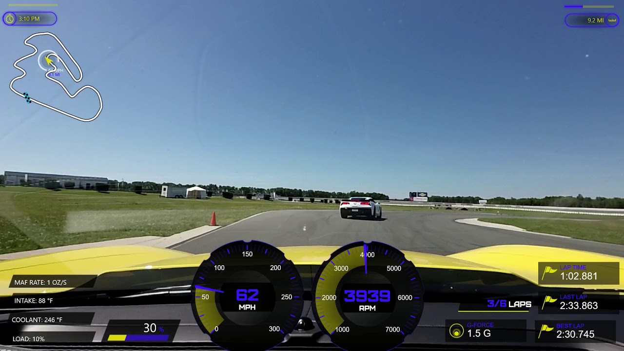 Pocono Mega Course C7 Z06 - YouTube