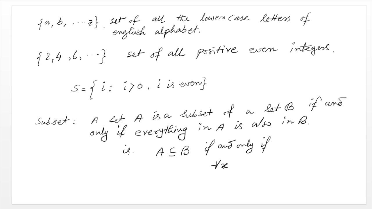 Mathematical Preliminaries_1(TOC). - YouTube