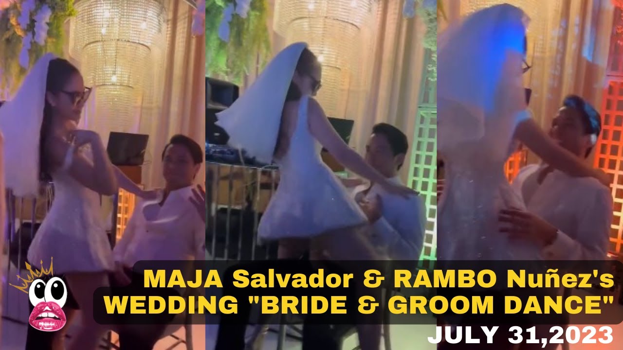 FULL VIDEO: MAJA SALVADOR & RAMBO NUNEZ Wedding reception & after party ...