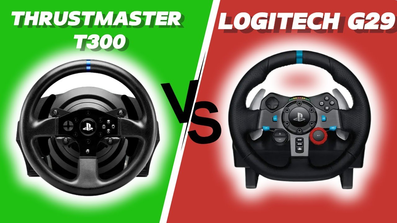 Logitech G29 vs Thrustmaster T300 – Which One Should You Buy? - YouTube