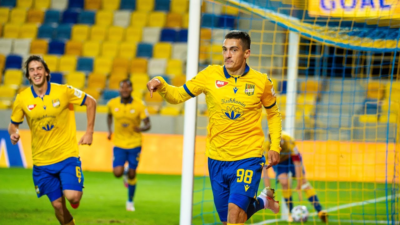 Ion Nicolaescu Last Minute Goals vs FK Jablonec.....(2020) | The best ...