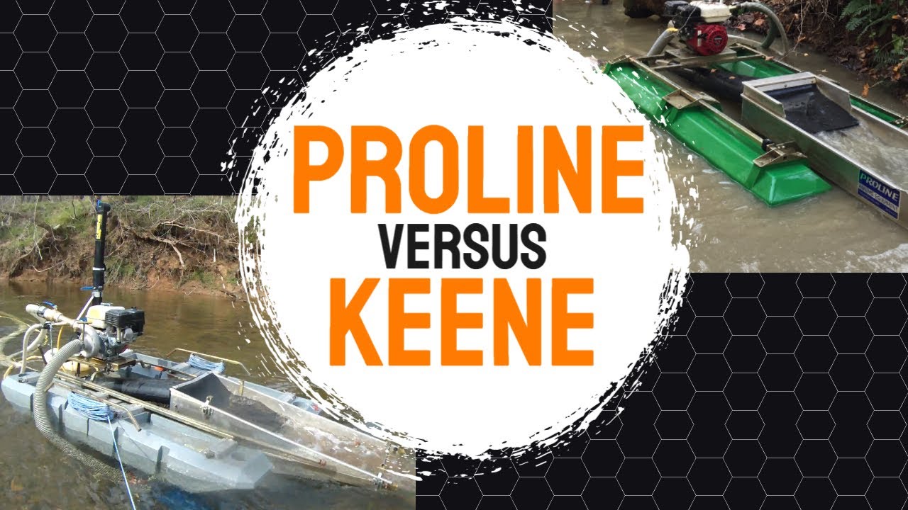 Proline Vs Keene 4 inch dredge review - YouTube