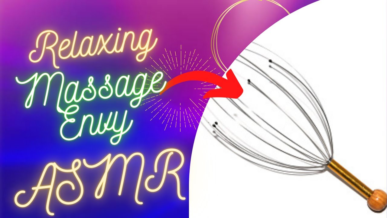 The Most Soothing ASMR Head Massager Metal Sounds For Relaxation. - YouTube