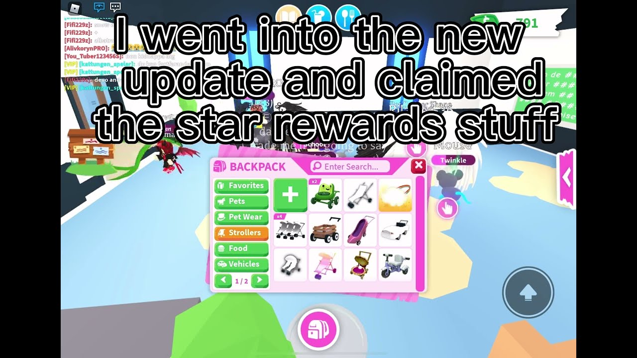 New adopt me star rewards glitch - YouTube