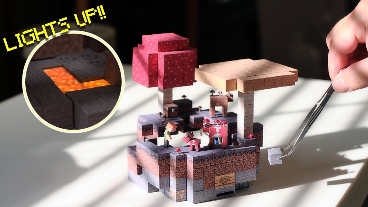 Meeting Mooshroom - Minecraft Modeling - YouTube