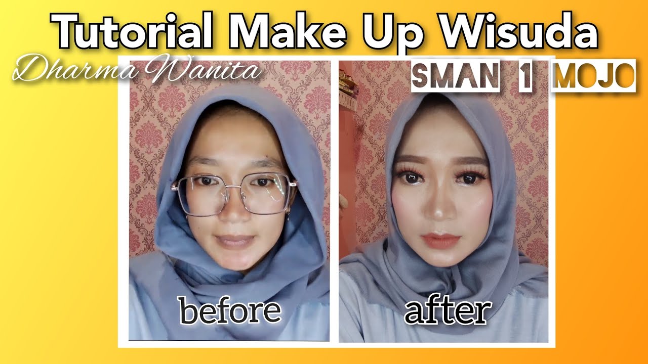 Tutorial make up wisuda untuk pemula - YouTube