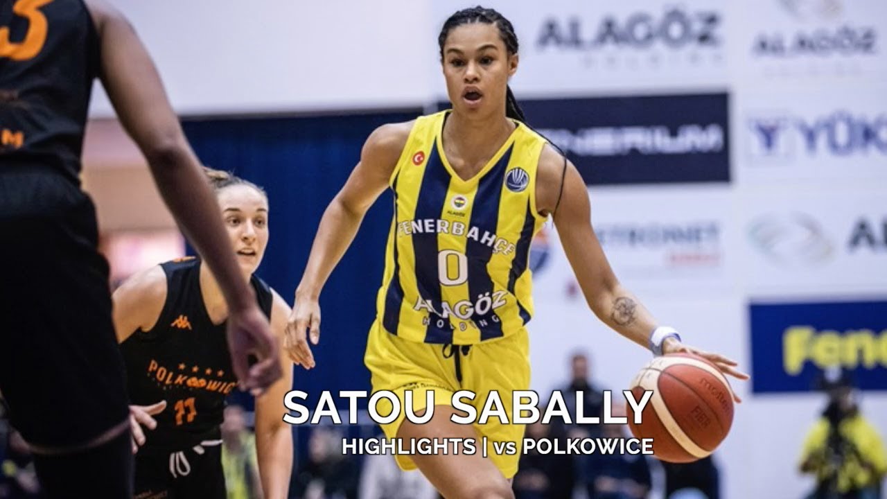 Satou Sabally (Fenerbahce): Highlights against Polkowice - YouTube