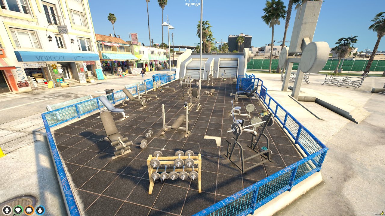 GYM MLO Fivem V2 Interior & map for Roleplay | FiveM Mlo - YouTube