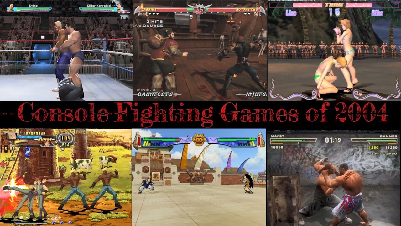 Console Fighting Games of 2004 - Compilation Part 2 - YouTube