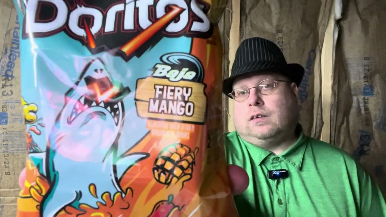 Doritos Baja fiery mango review - YouTube