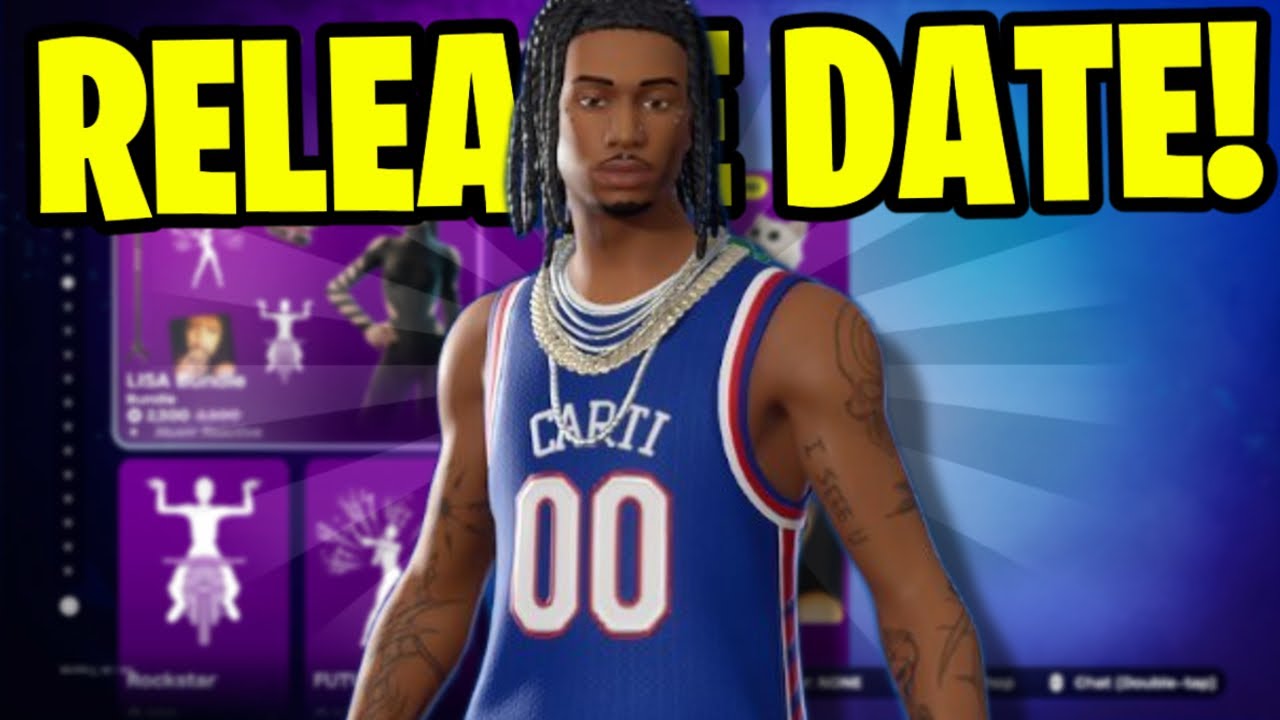PLAYBOI CARTI SKIN RELEASE DATE IN FORTNITE ITEM SHOP! - YouTube