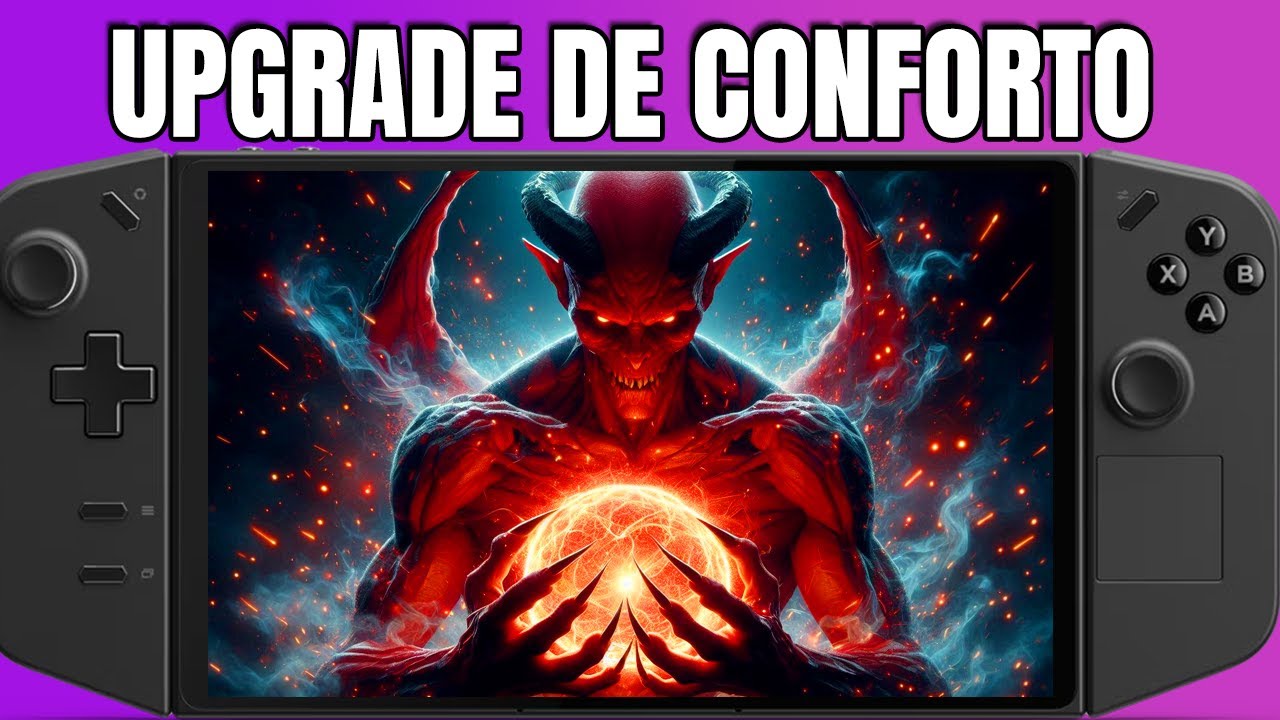 LEGION GO TRANFORME EM JOYCON MAGNETICO COM JSAUX HANDLE STRAP EM MY ...