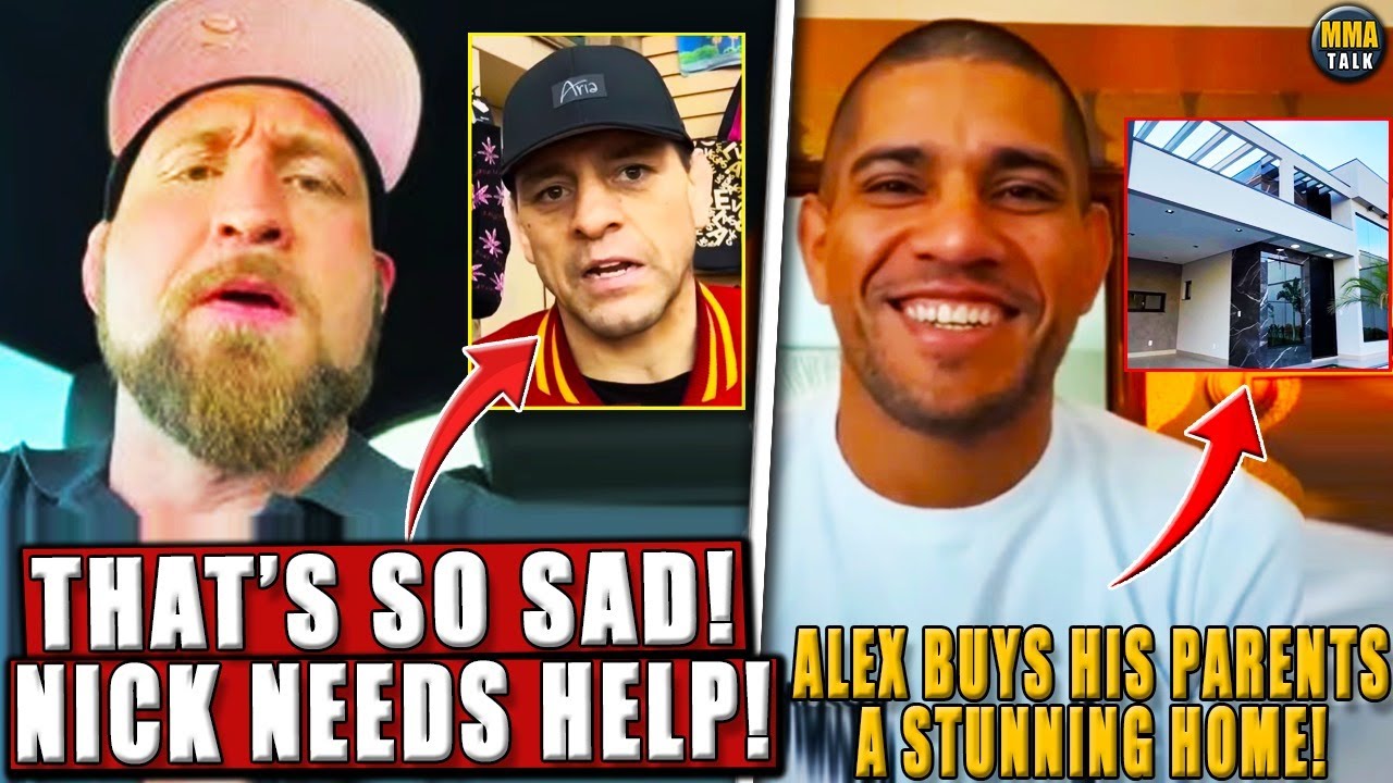 Former Rival OFFERS HELP to Nick Diaz! Pereira BUYS his parents a ...