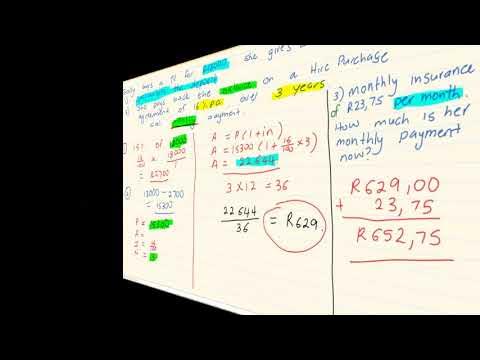 Grade 10: Financial Maths : Summary of all Financial Maths lessons ...