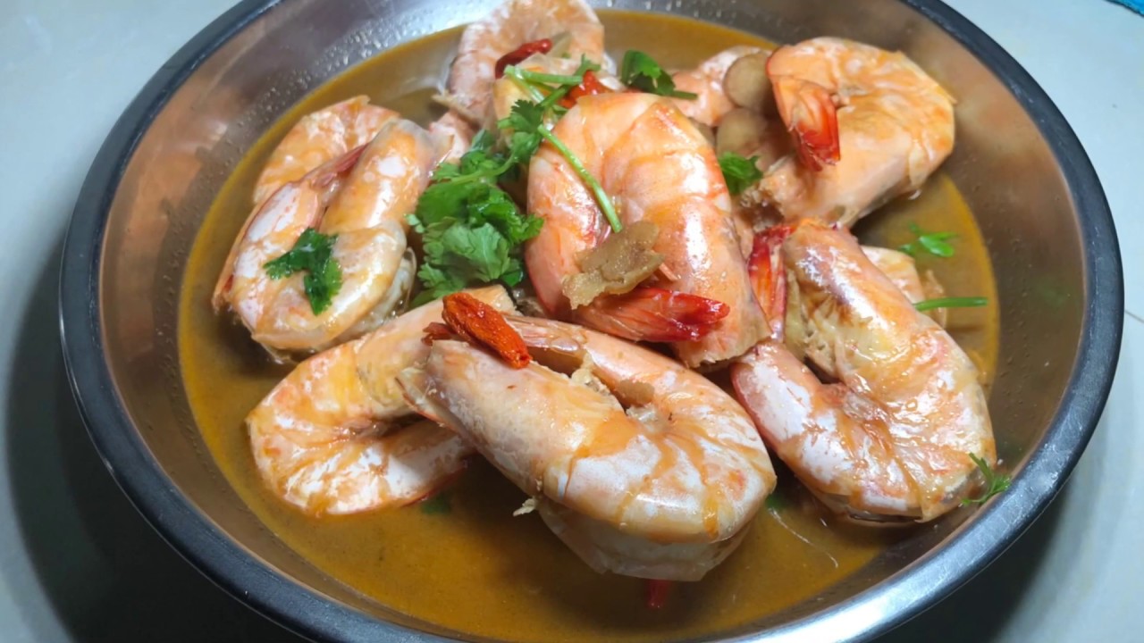 Hua Diao Prawns 花雕醉虾 - YouTube