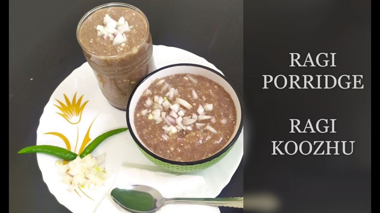 RAGI PORRIDGE || RAGI KOOZHU || Subraja's Kitchen || QUICK TRADITIONAL ...