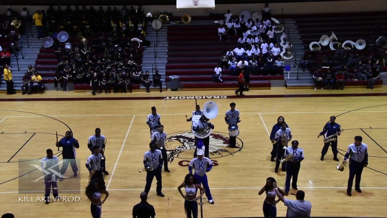Kirby High School Marching Band - Floor Show - 2017 - YouTube