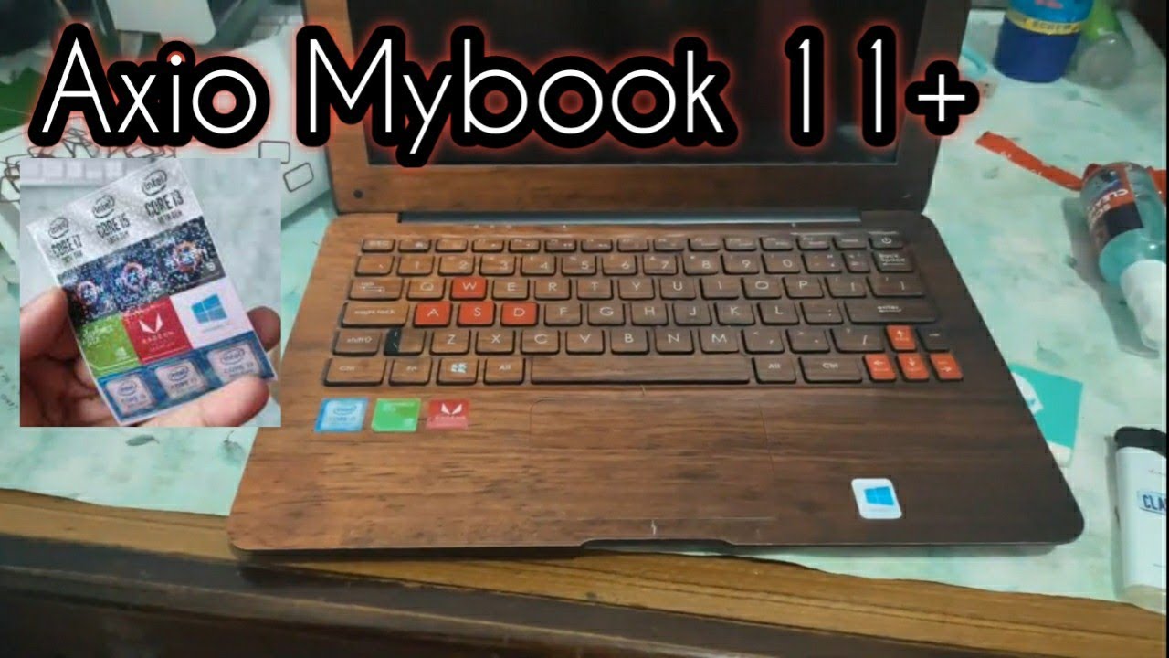 Sticker Axio Mybook 11+ - YouTube