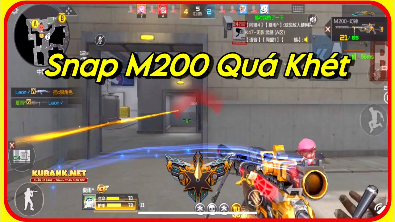 CF Mobile | Snap M200 Dính Như Keo 502 Trận Này Không Làm AE Thất Vọng Hê Hê | Tường CT - YouTube