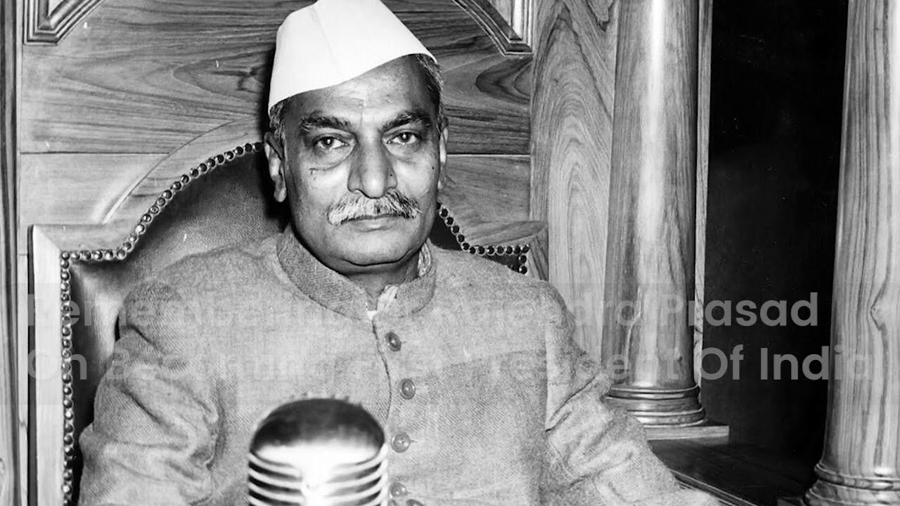 Remembering Dr Rajendra Prasad On Becoming First President Of India ...