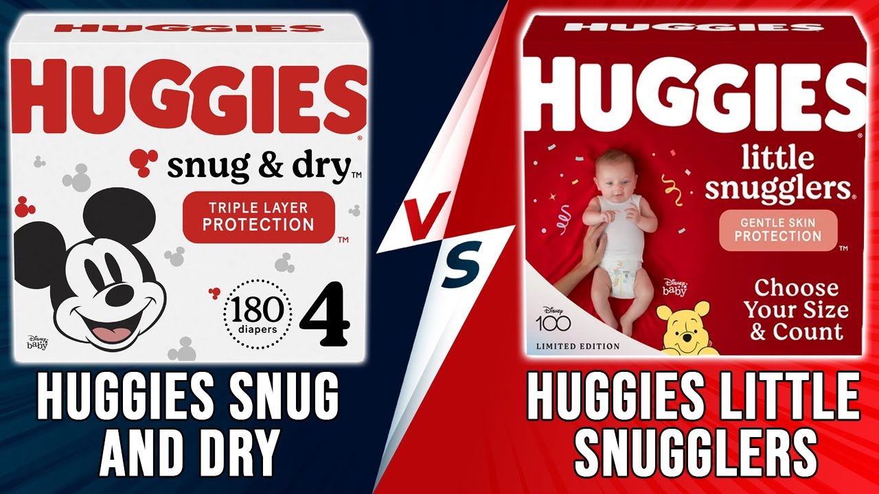 Huggies Little Snugglers Vs Snug And Dry