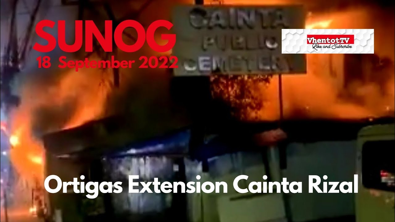 SUNOG sa Ortigas Extension Cainta Rizal (18September2022) - YouTube