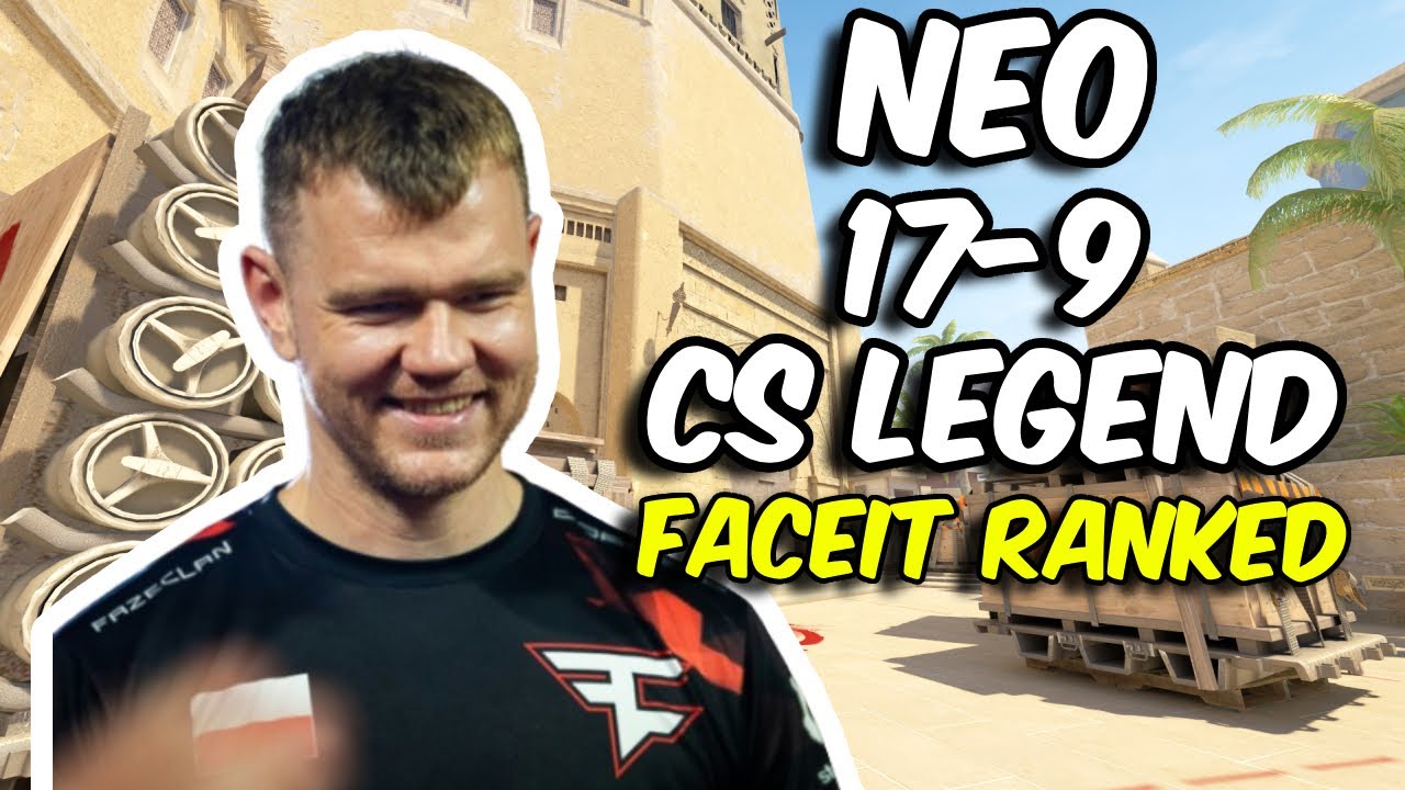 CS LEGEND NEO plays FACEIT with FaZe frozen, rain & karrigan (Mirage ...