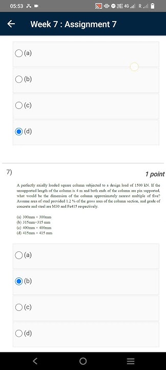 Nptel | Design of reinforced concrete structures 2023 | Week 7 ...