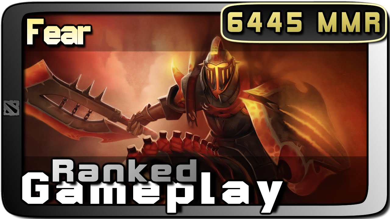 EG.Fear Chaos Knight 6445 MMR Gameplay | Dota 2 - YouTube
