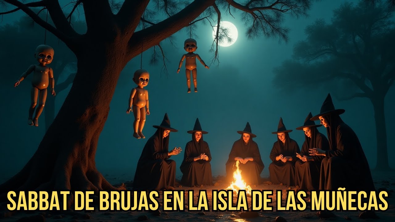 Sabbat de Brujas en la Isla de las Muñecas: Ritual Macabro y Muñecas ...