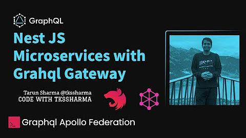 Node JS Microservices Graphql Based APIs using Apollo Federation - YouTube