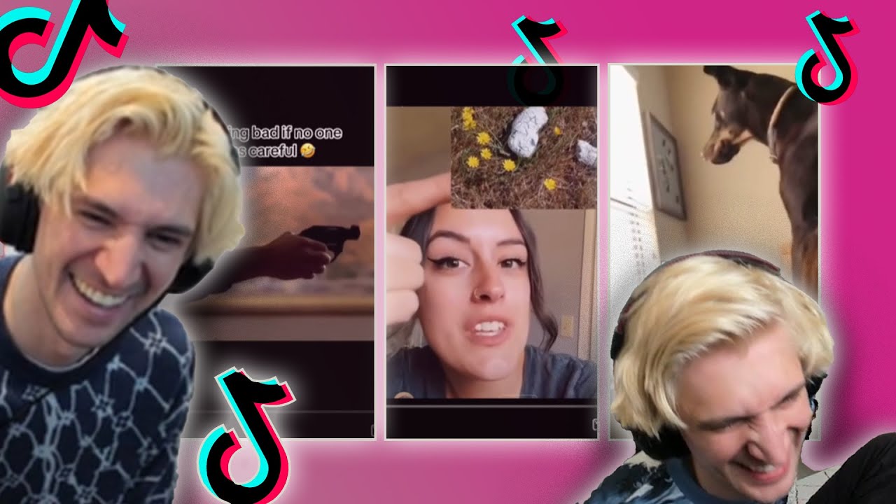 XQC REACTS TO TIKTOK FOR 30 MINUTES STRAIGHT - YouTube