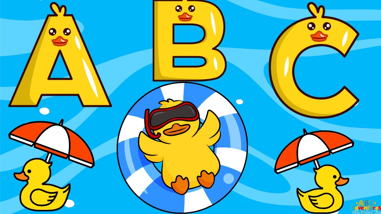 Fun Duck Alphabet Letters ABC Song – Fun Learning for Toddlers ...