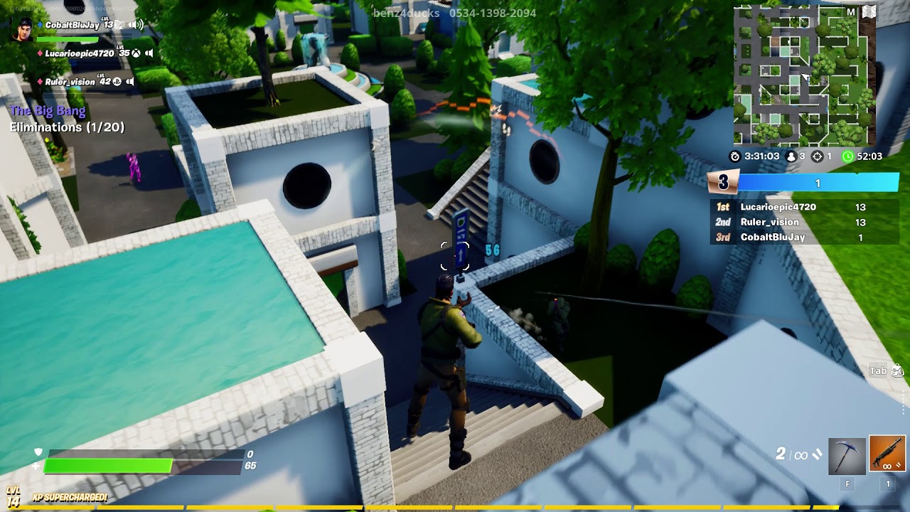 Fortnite | Gameplay Moment | Moving Target Shotgun Elimination! [with ...