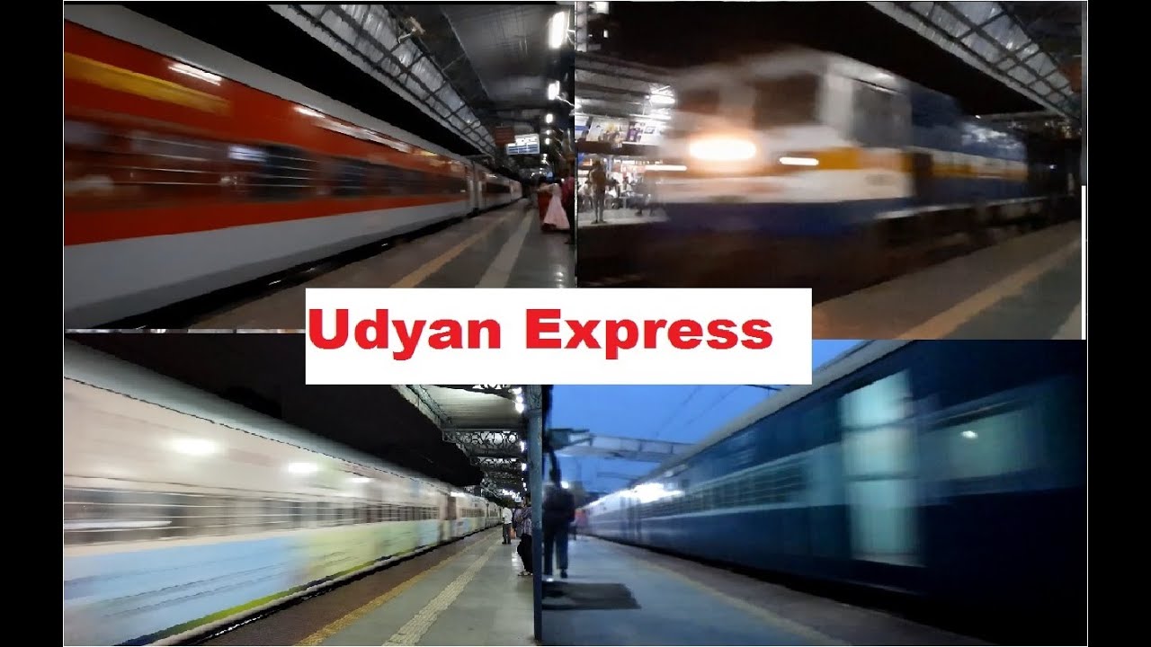 Udyan Express | Blue ICF - Utkrisht - LHB | Compilation video - YouTube