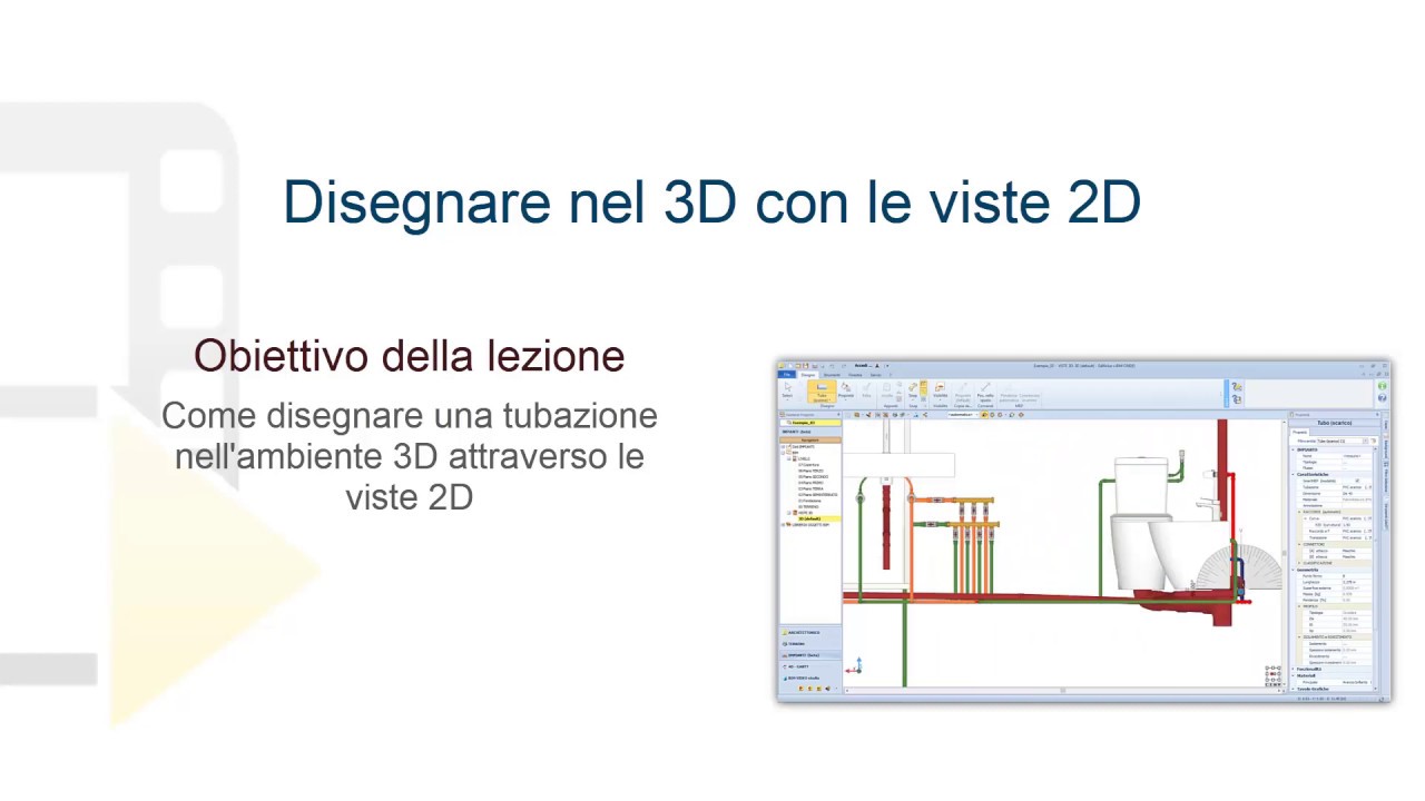 Tutorial Edificius – Disegnare nel 3D con le viste 2D – ACCA software - YouTube