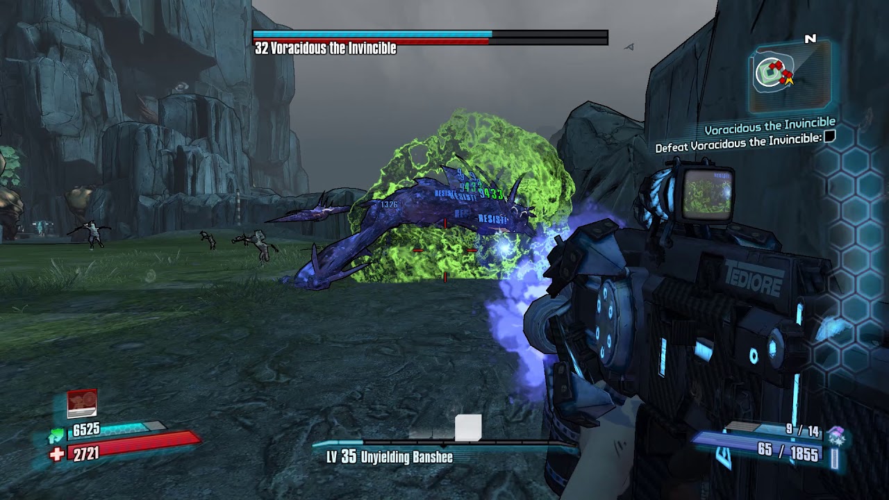 Borderlands 2 Voracidous the Invincible, Solo, Maya, Normal Mode-(NO ...