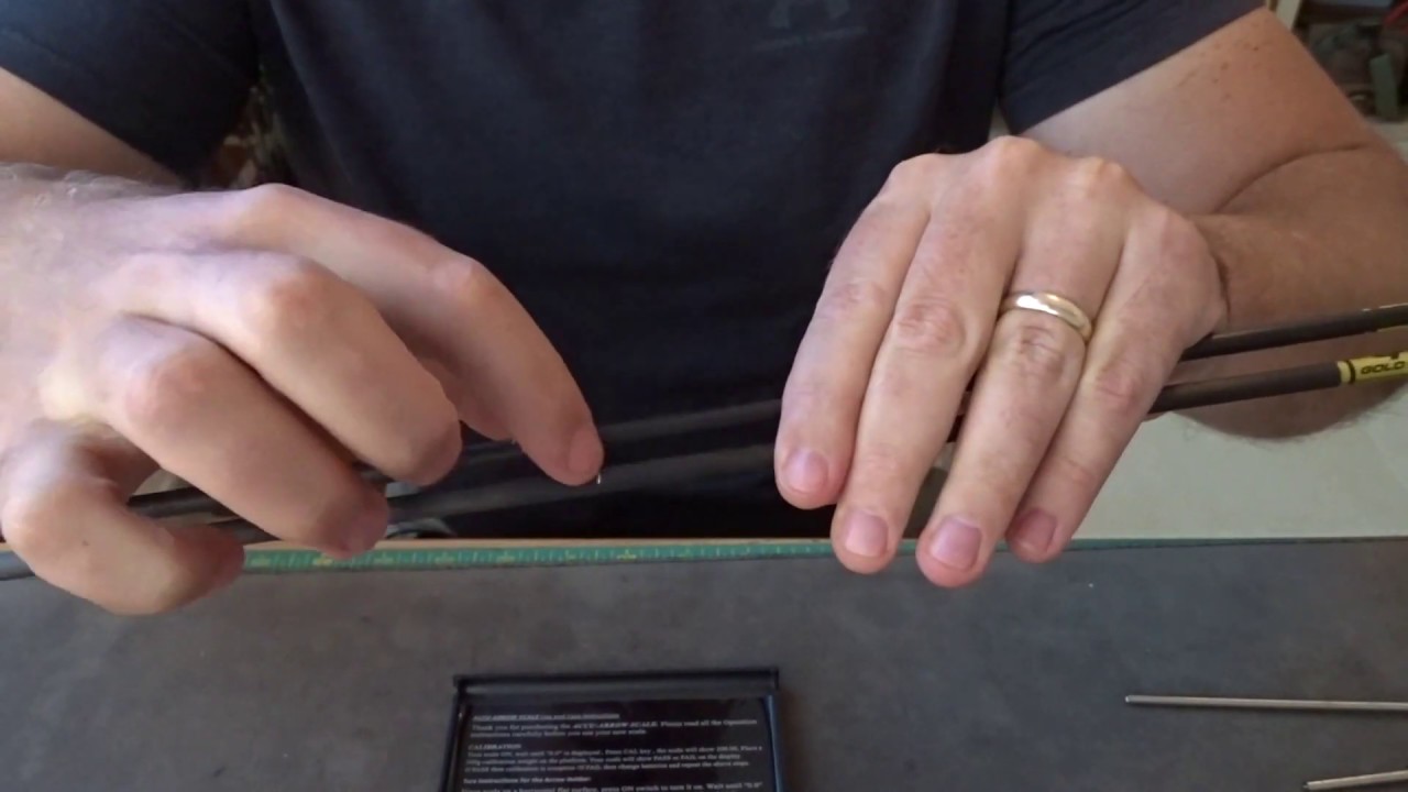 High F.O.C heavy hunting arrows. - YouTube