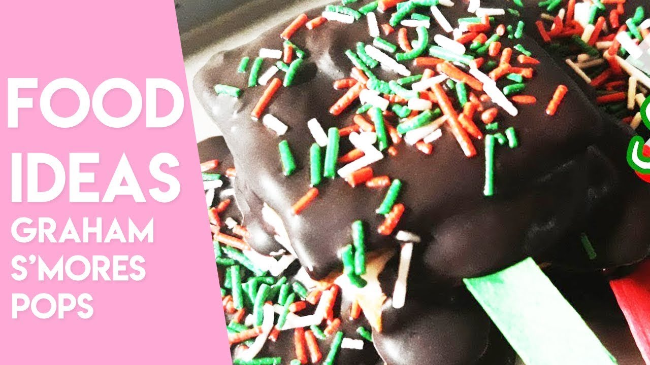 CHRISTMAS GRAHAM S'MORES POPS | Easy Dessert Ideas - YouTube